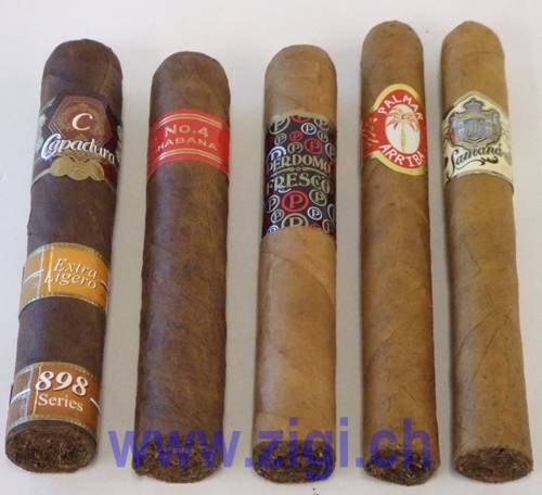 ROBUSTO/CORONA Genuss-Assortment erhältlich bei zigi.ch